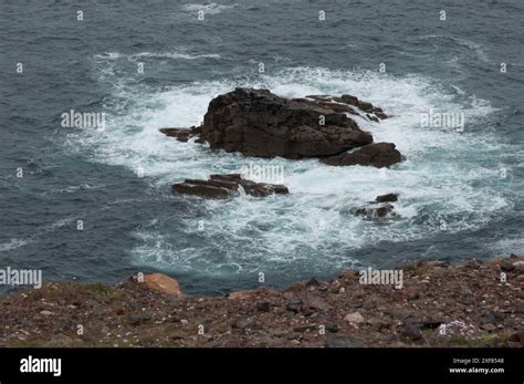 Rocks Near Levant Mine Levant Cornwall Uk Tin And Copper Mining