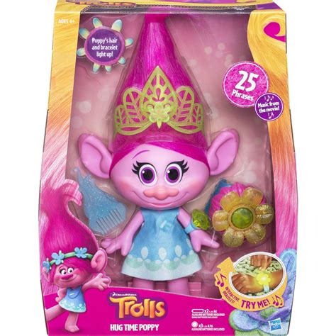 Dreamworks Trolls Hug Time Poppy Troll Toys Poppy Doll