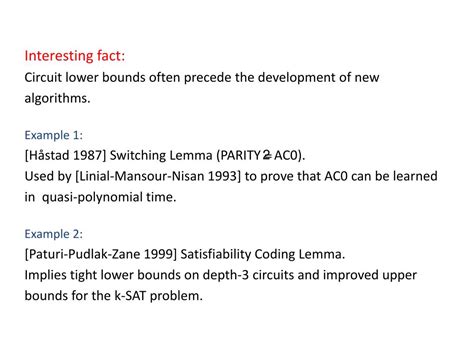 Ppt Constructing Hard Functions From Learning Algorithms Powerpoint