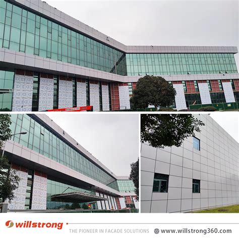Torres Santa Rosa Bolivia Light Effect Building Facade With Willstrong Nano Acp Material