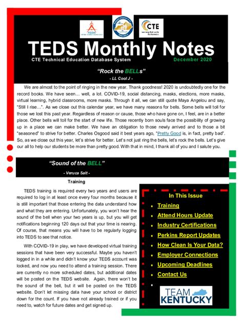 Fillable Online Education Ky Technical Education Database System Teds