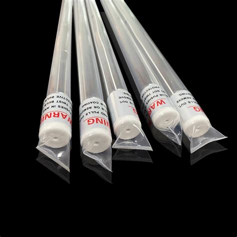 Fep Shatterproofing For Uva And Uvc Lamps Fep Coating Of Quartz Tubes