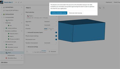 Mesh Setup Cad And Meshing Simscale Cae Forum