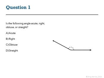 Angles Quiz Slide Show By Unlocking Classroom Knowledge With Mrs A