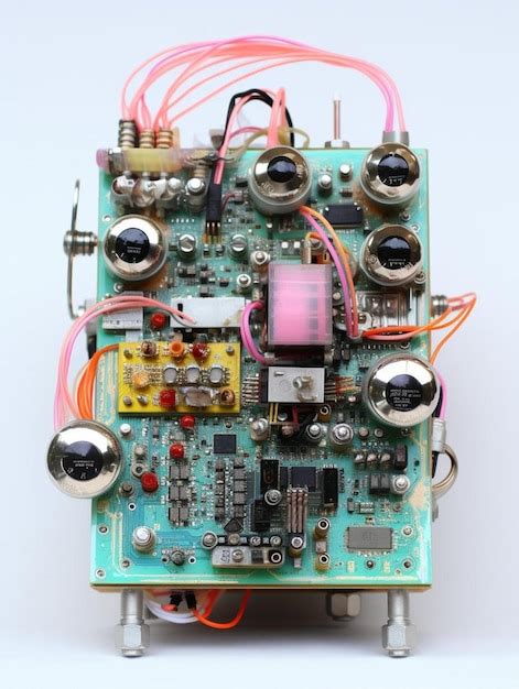 Premium Ai Image A Close Up Of A Small Electronic Device