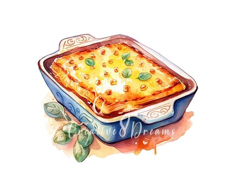 Lasagna Clip Art