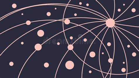 Abstract Grid Network Symbolizing Connectivity And Data Flow Vector Design Generative Ai Stock