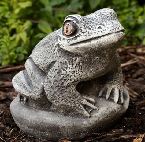 Concrete Frog Statue