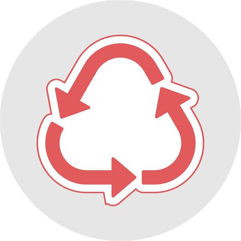 Recycle Glyph Multicolor Sticker Icon 38138927 Vector Art At Vecteezy