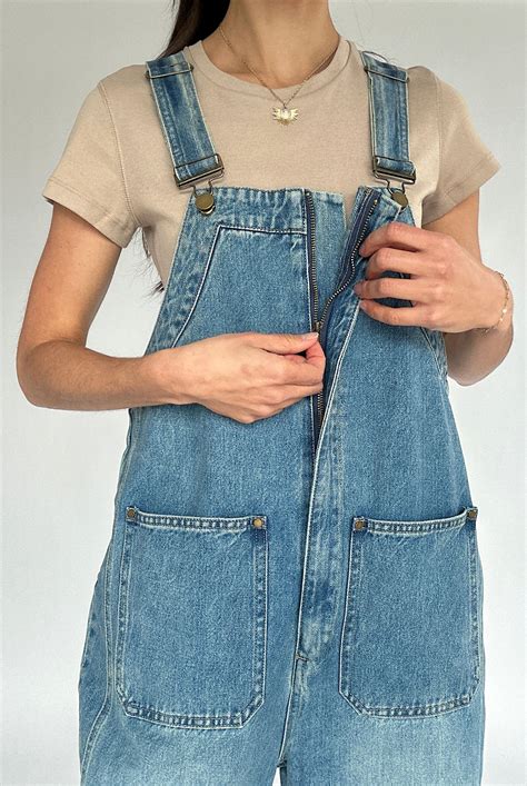 Denim Dresses Overalls Blue Magnolia