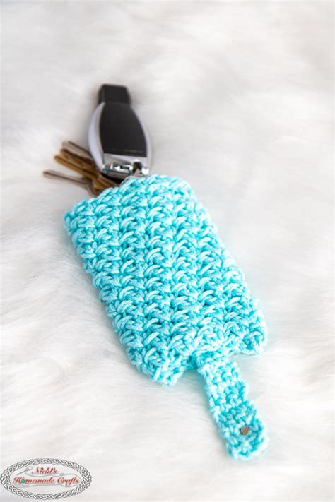 Crochet Keychain Cozy Holder Pattern Crochet Keychain Pattern