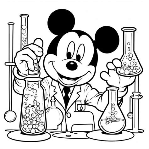 Mickey Mouse Cartoon Coloring Pages 2025
