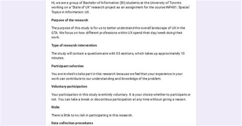 State Of Ux Questionnaire Julie Nguyen