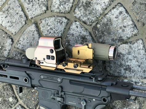 Wilcox Style 58 Optic Riser W Qd Flip To Side Mount For Eotech Xps