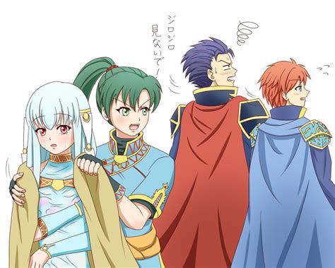 Fire Emblem Eliwood And Ninian