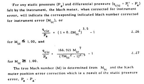 Airspeed Is The Mach Number Shown By An Air Data Computer Considered A True Mach Number