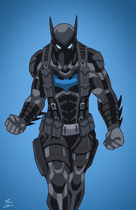 Luke Fox Batwing Batman Beyond Earth 27 Phil Cho Nightwing Arkham
