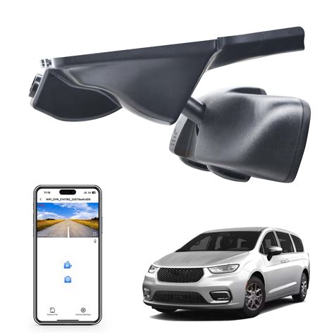 Mangoal 4k Dash Cam Custom Fit For Chrysler Pacifica 2017