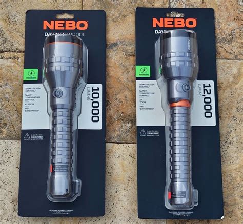 Nebo Neb Flt 1029 Davinci 10 000 Lumen Rechargeable Flashlight For Sale