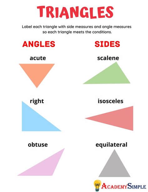 Obtuse Triangles Worksheet