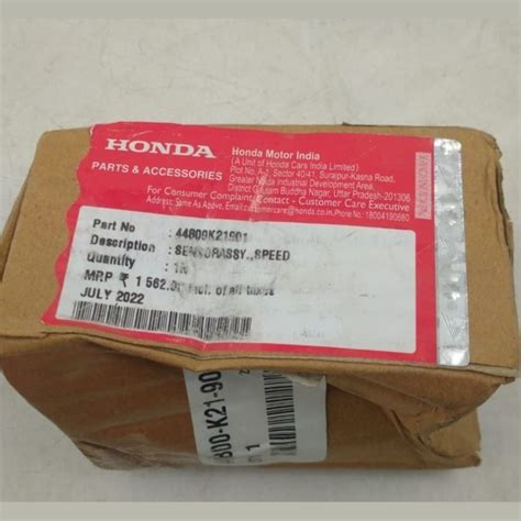 Meter Sensor Cb Trigger 44600k21901 Genuine Honda Part