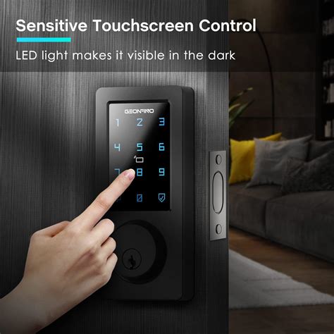 Keyless Entry Door Lock W Electronic Keypad Bluetooth App Smartkey Security Passcode Ic Card