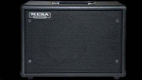 Mesa Boogie 112 Guitar Cabinet Widebody Black Vinyl Grill Music