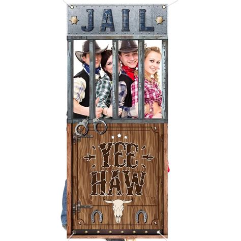 Gangster Jail Photo Booth Party