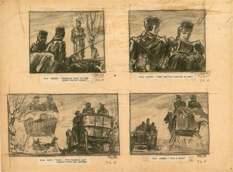David Navas — Hollywoods Golden Age Storyboards Part 1