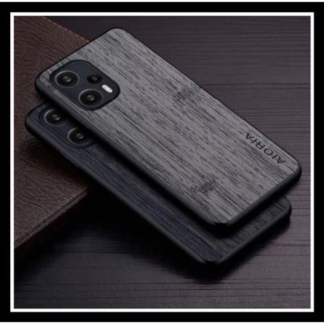 Jual Xiaomi Poco F5 5g Wood Pattern Original Case Hard Casing Cover