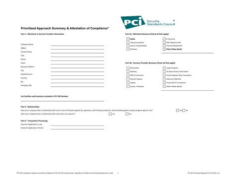 Pdf Pci Ssc Prioritized Approach For Pci Dss V3 2 Summary