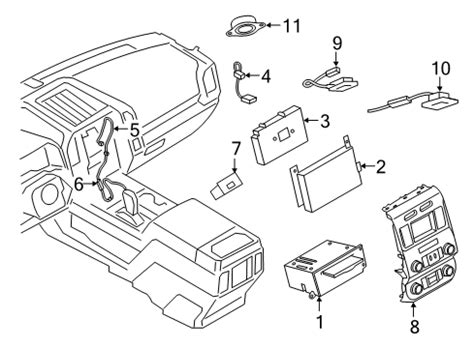 Oem Ford Jl1z 14d202 Ba Cable