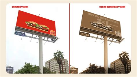 Burger King Crée Une Promo Visible Uniquement Par Les Daltoniens