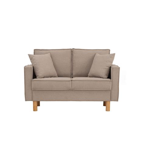 Nexon 2 Seater Sofa Beige Joy Design Studio