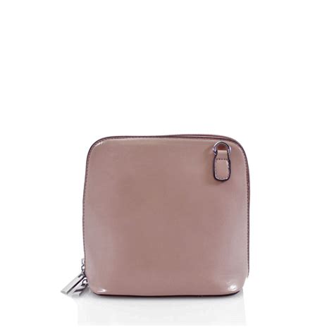 Pink Small Box Cross Body Bag Magpies Nest