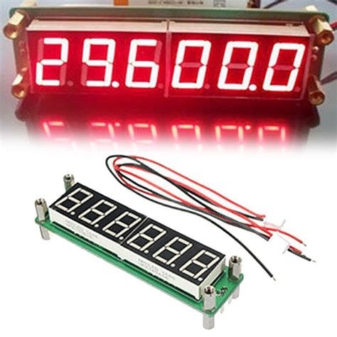 Digital Rf Frequency Meter Counter Tester Red Led Display 6 Digits 01