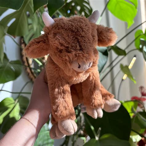 Jellycat Callie Cow Plush Small Basically Brand Depop