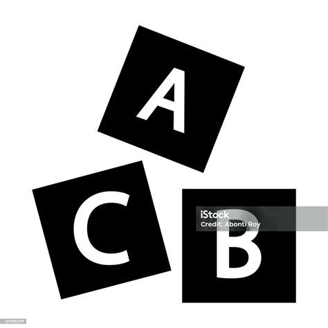 Abc Blocks Abc Box Icon Stock Illustration Download Image Now Alphabet Block Shape Capital