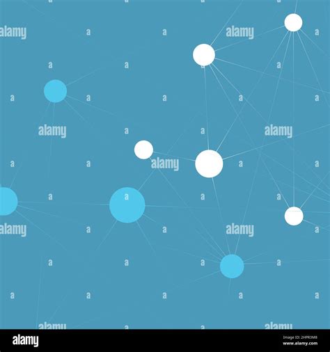 Abstract Polygonal Vector Background With Connection Structure Design