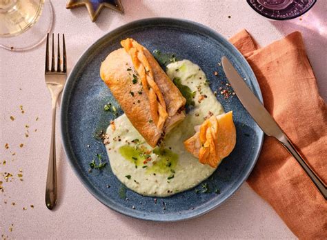 Mini Prei Wellington Met Paddenstoelen Recept Allerhande Albert Heijn