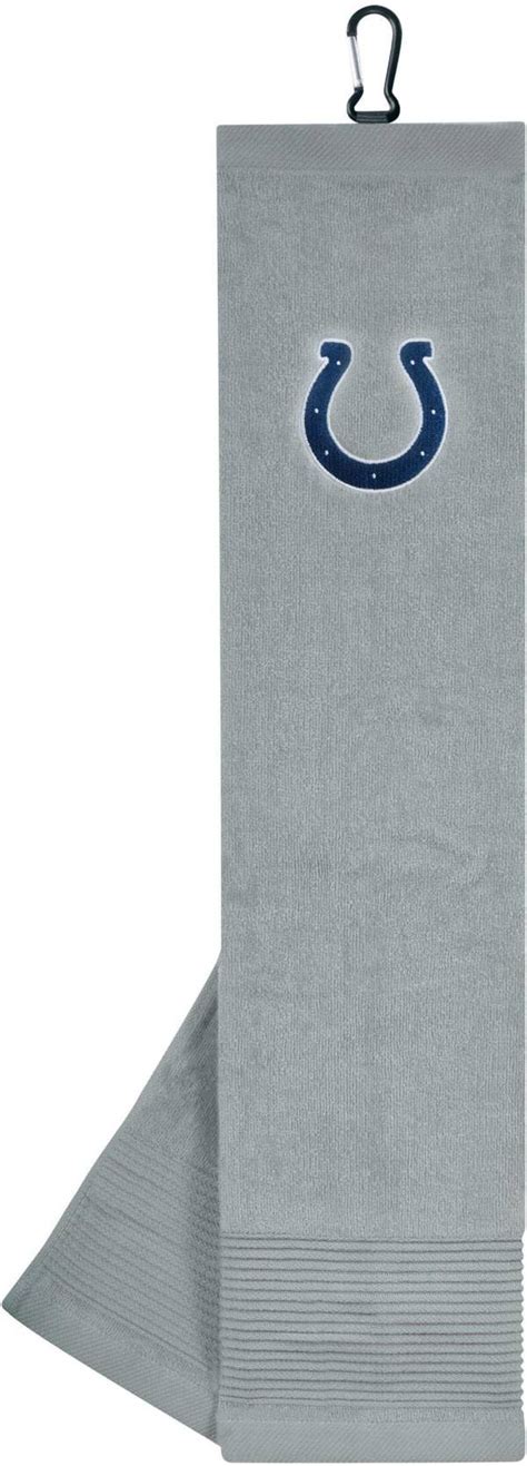 Team Effort Indianapolis Colts Embroidered Faceclub Tri Fold Towel