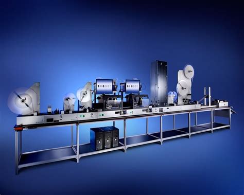 In Line Array Dispensing System With Lamination And Vision Inspection