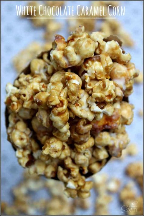 White Chocolate Caramel Corn Recipe
