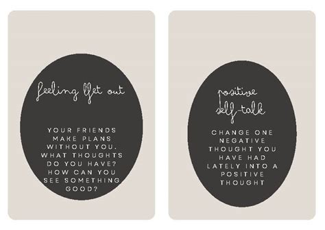 Self Esteem Flash Cards For Middle School By Mindfulnesswithmarie