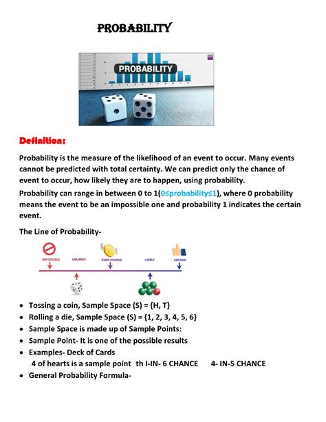 SOLUTION Basic Probability Notes Studypool