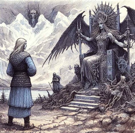 Hermod The Son Of Odin And Brother Of Baldr Malevus