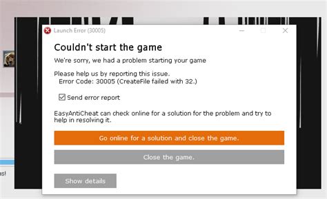 How Do I Fix Error 30005 Rust Wont Work Rplayrust