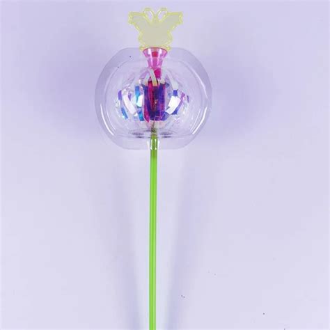 Funny Flashing Magic Toy Sparkling Spindle Wand Amazing Rotate Colorful