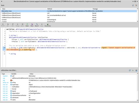 Blocserializationerror When Saving A Blelement With Ellipse Geometry