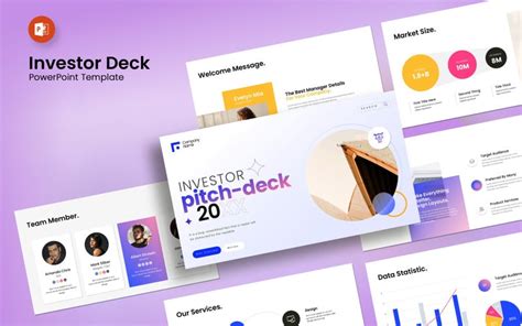Investor Pitch Deck Presentation Template Templatemonster